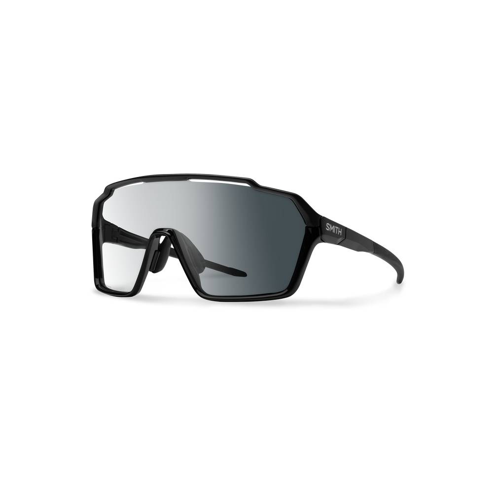 Smith Shift Mag XL Sunglasses Black | ChromaPop Photochromic Clear To ...