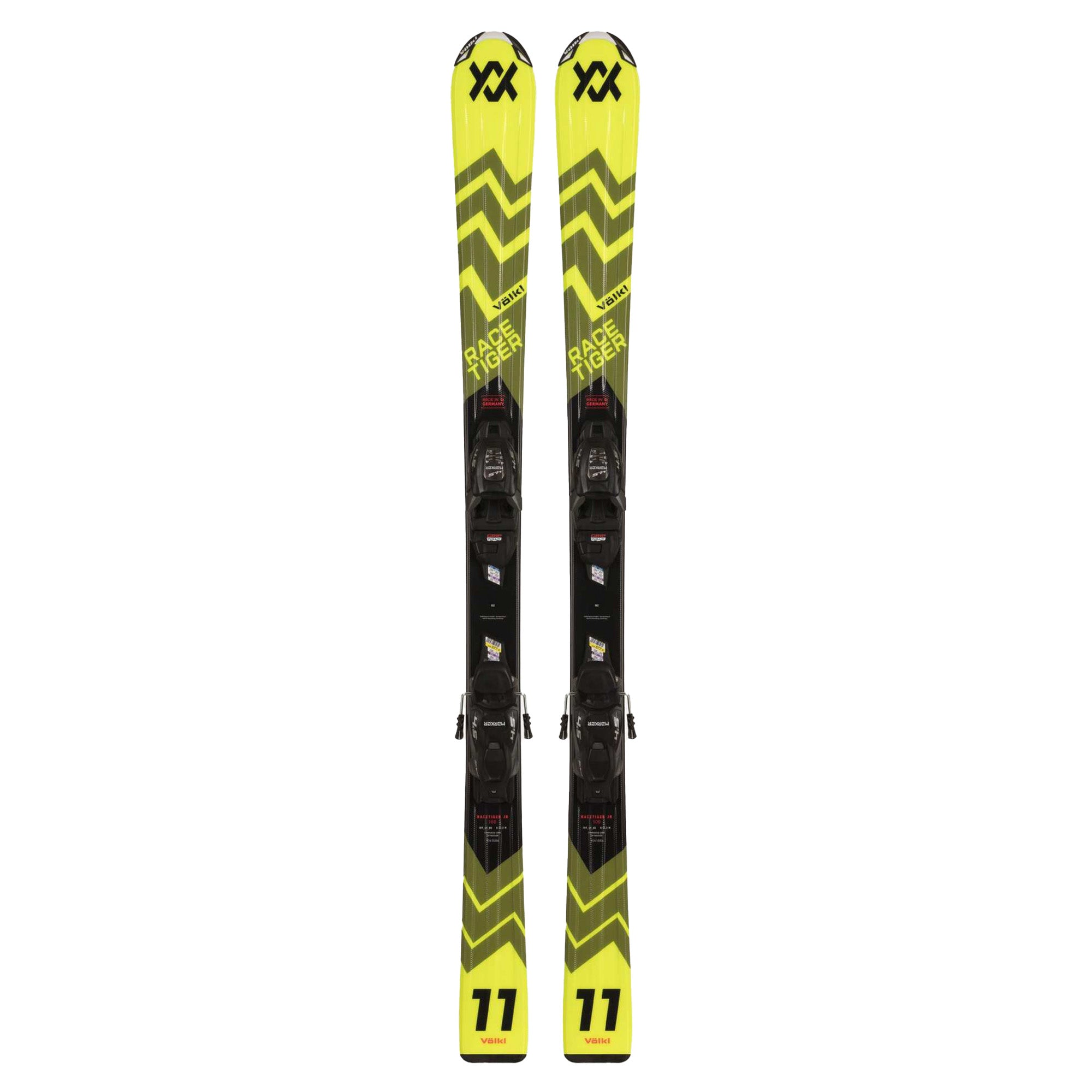 Volkl Racetiger Junior Ski 80 - 120 + vMotion 4.5 Binding 2025 – The ...